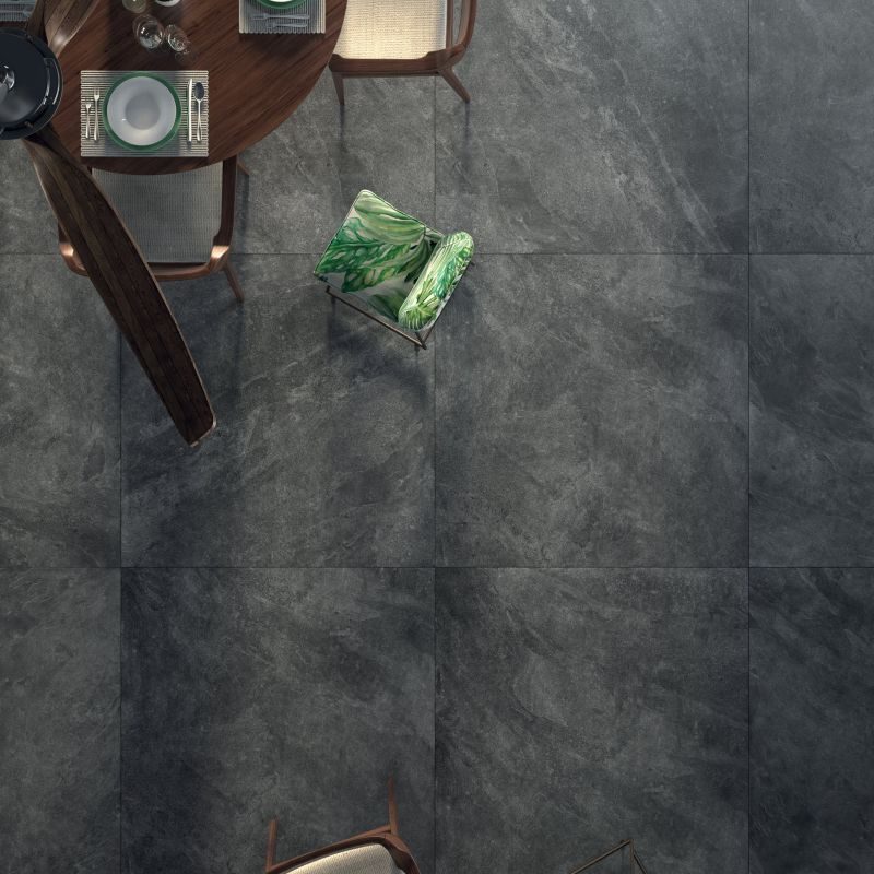 Porcelain Tile, 600x600 mm, Mineral Graphite » ESB Flooring