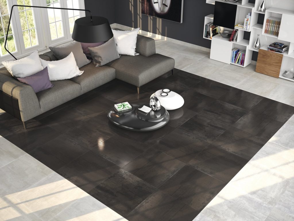 Porcelain Tile, 600x600 mm, Dorian, Graphite » ESB Flooring